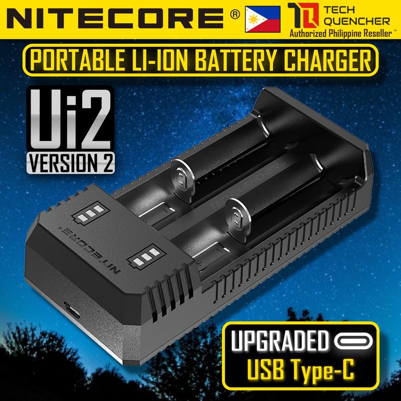 Nitecore UI2 V2 Portable USB-C Li-ion Battery Charger - Dual - TikTok ...