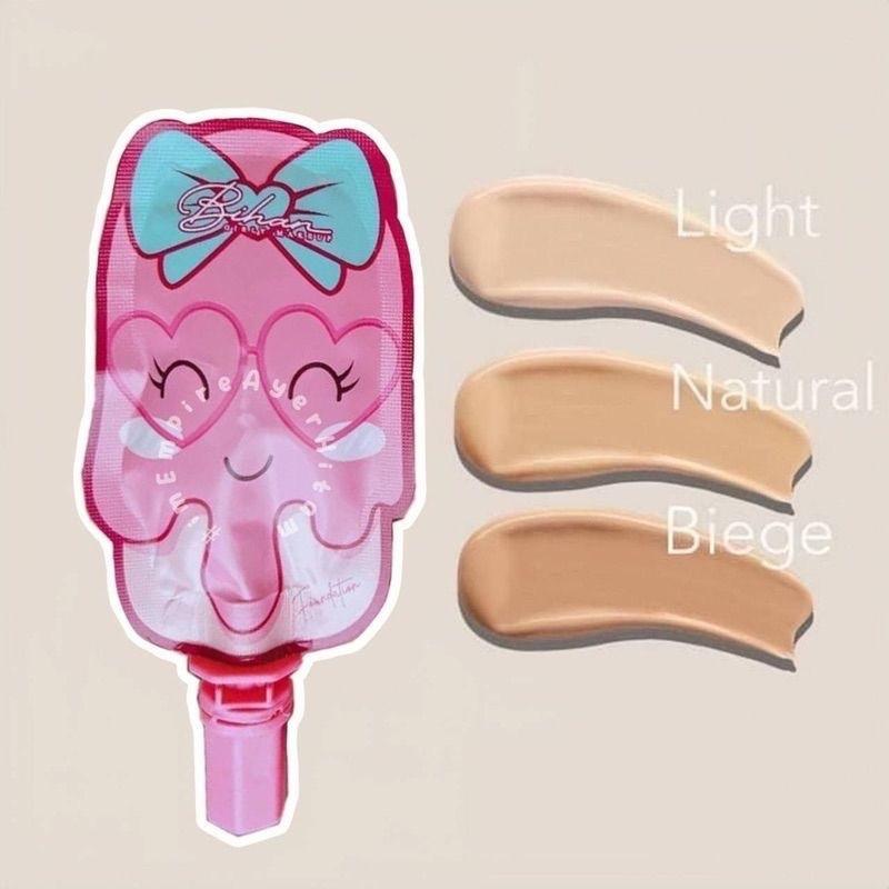 BIHAN GIRLY MAKEUP BGM MALAS FOUNDATION ADA 3 CODE LIGHT / NATURAL ...