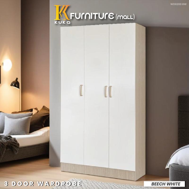 [READY STOCK] Wardrobe | 3 Door Wardrobe | Modern Wardrobe | - TikTok ...