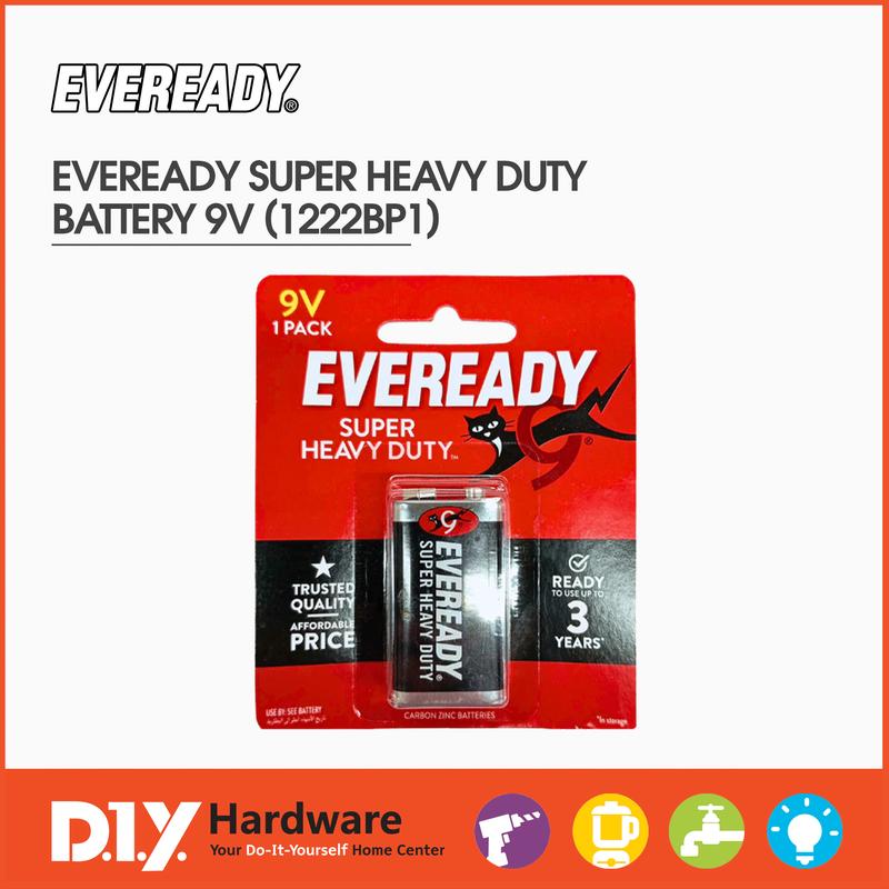 EVEREADY by DIY Hardware Super Heavy Duty Battery - 1222BP1 - TikTok ...
