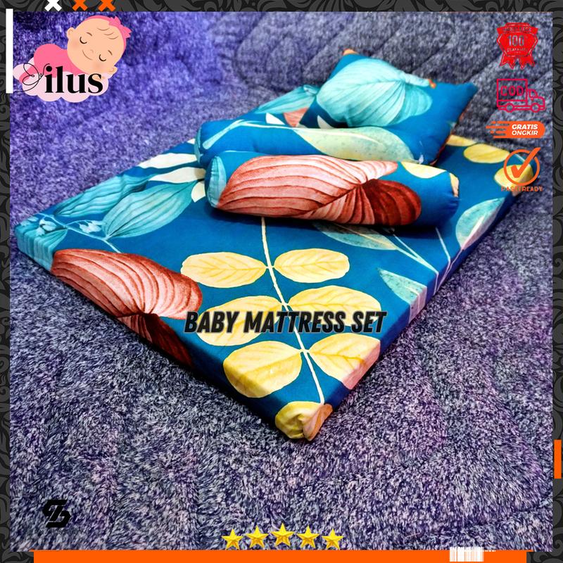 Kasur Bayi Set lengkap Bantal Guling motif lengkap minimalis - Shop ...