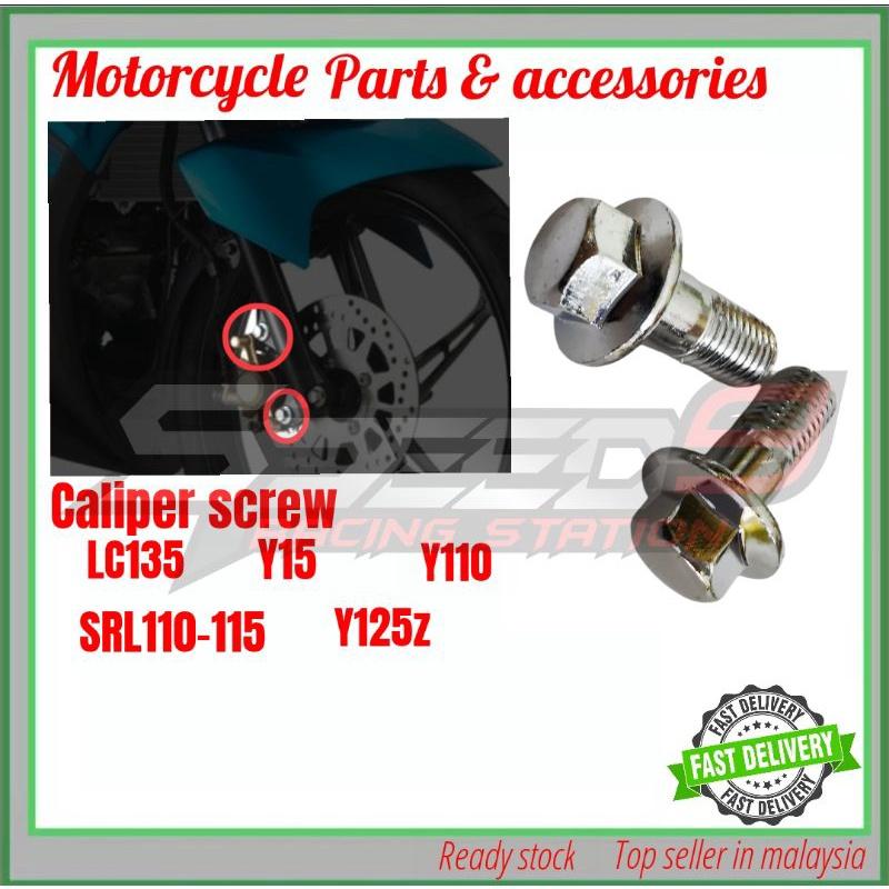 caliper screw Y125Z LC135 Y15 SRL110 SRL115 Y110 screw caliper - TikTok ...