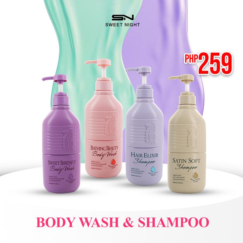 Sweet Night Shampoo and Body Wash New Arrival 550ML - TikTok Shop ...