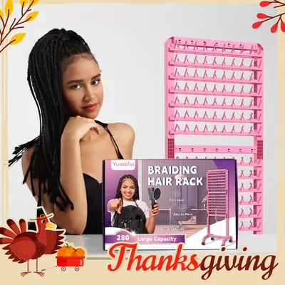 Selected Braider Rack Cart TikTok Shop