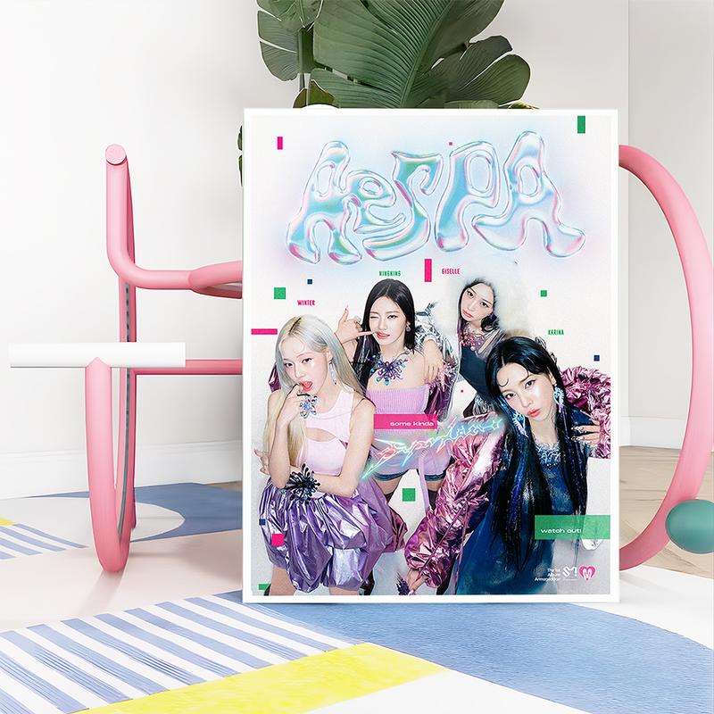 Manta Poster - AESPA - Frameblock - Special Edition - Shop | Tokopedia