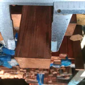 Busbar Tembaga 3mm x 15mm x 1mtr - plat strip busbar tembaga murni ...