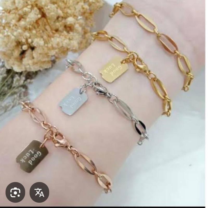 Gelang Titanium Model Rantai Terbaru - Bracelets - Shop | Tokopedia