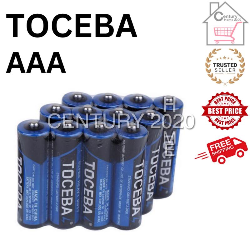 TOCEBA AAA Battery Super Heavy Duty R03 AAA Batteries 4pcs/pack ...