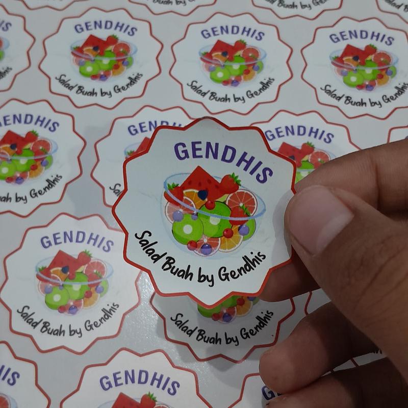 CETAK STIKER FROZEN FOOD, ES TEH, ES BOBA - Shop | Tokopedia