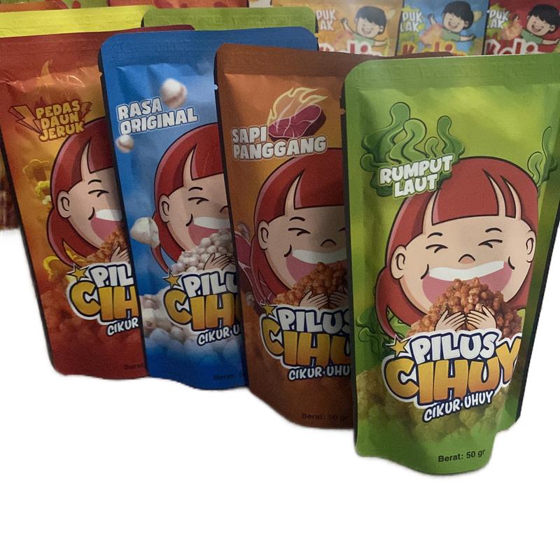 Pilus cihuy Food Snack Cemilan Pedas Manis Kering - Shop | Tokopedia