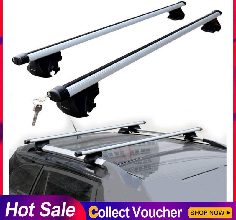 125cm Universal Gutterless Crossbar for all types of Sedans and ...
