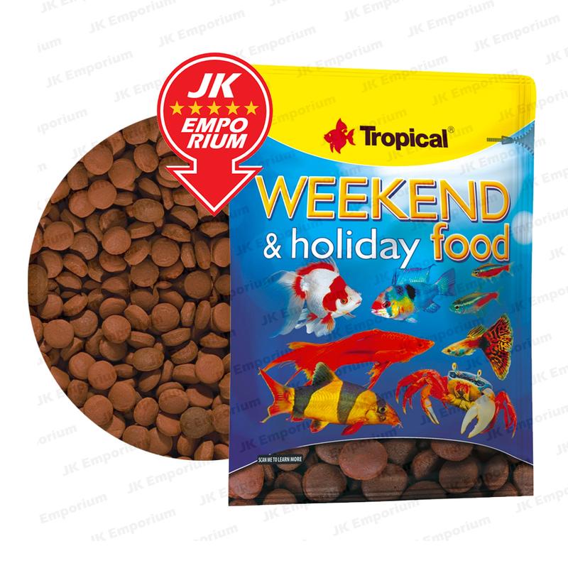 Tropical Weekend Food 20g 24pcs Holiday Food For Aquarium Tropical ...