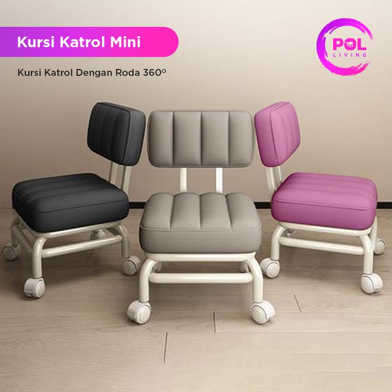 [POL] COD Kursi Mini Sofa Katrol Dengan Roda | Kursi Stool Anak - Shop ...