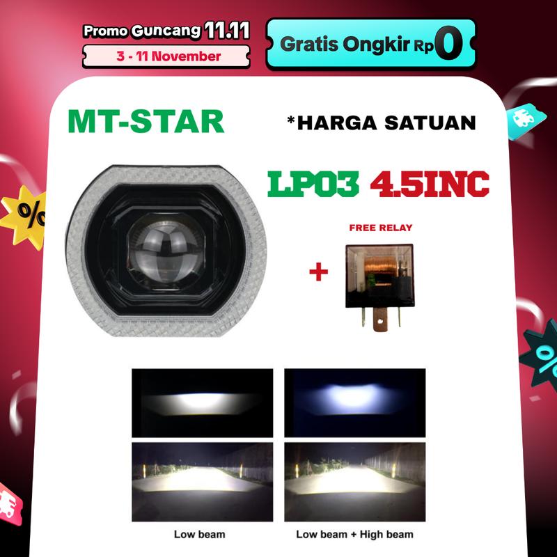 MT-STAR Projie Biled LP03 Crystal Matrix X1 4,5INC Shourd Akrilik ...