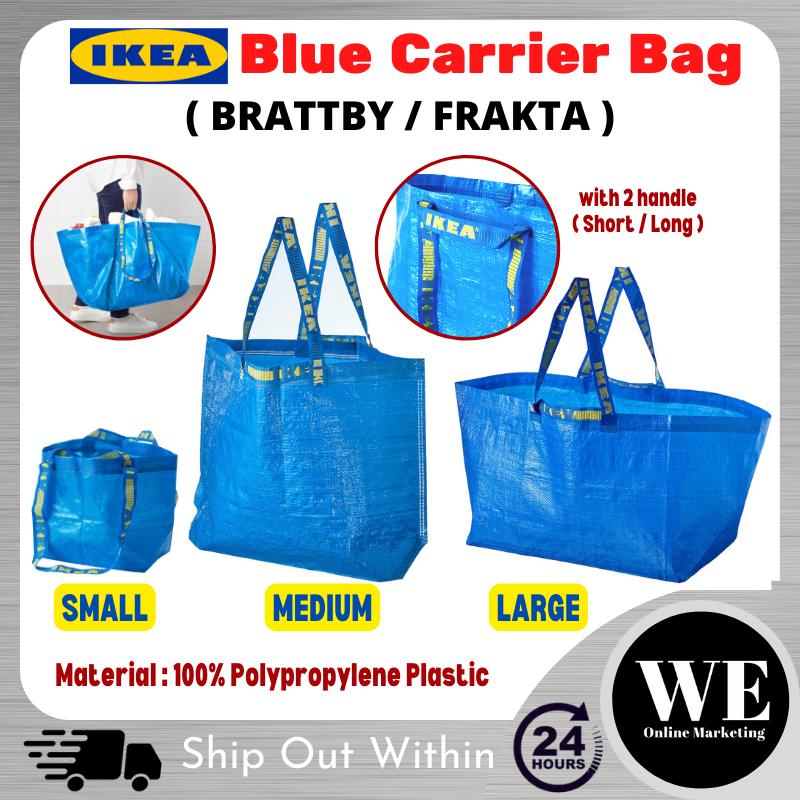 Blue Carrier Bag - IKEA Shopping Bag Polypropylene Plastic Bag - TikTok ...