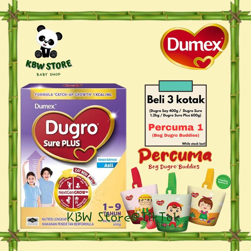 Dumex Dugro Sure Plus Tailored Nutrition Milk Formula 1-9 years ...