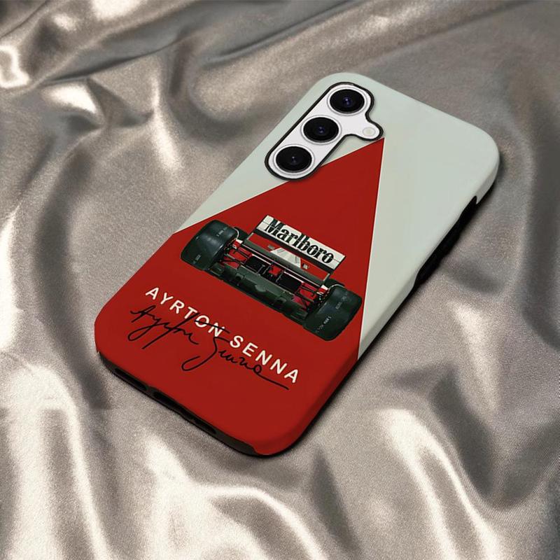 Ayrton Senna F1 Phone Case For Samsung S25 S24 S23 S22 S21 Plus Ultra ...