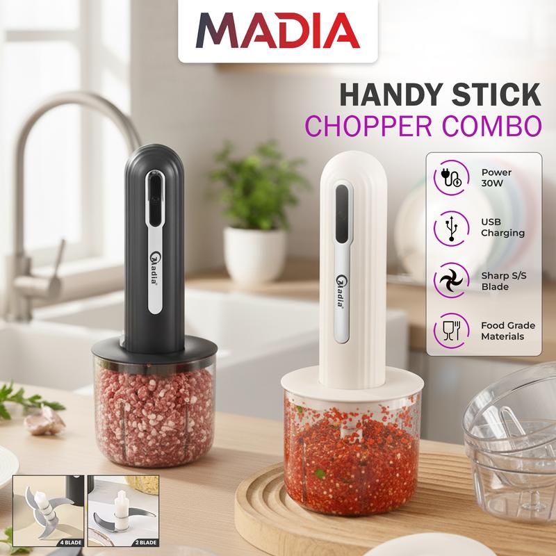 Chopper Penggiling Daging Elektrik Blender Bumbu Multifungsi 4 in 1 ...