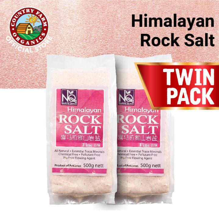 Country Farm Organics Himalayan Rock Salt - Fine (500gx2) - TikTok Shop ...