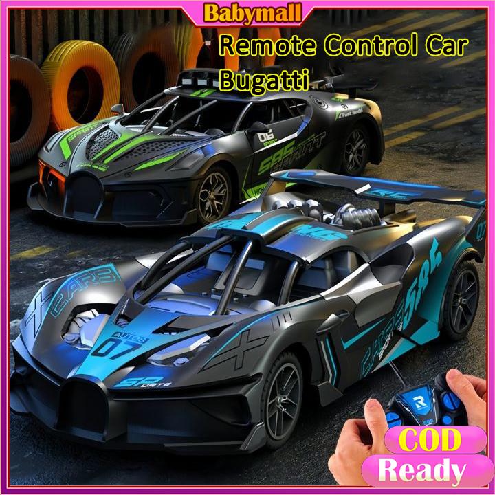 Racing Bugatti Remote Control Car Four Way Electric Wireless - TikTok ...