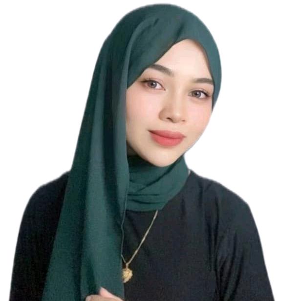 Shawl Chiffon Wanita Ukuran Besar 1.8 M Muslimah - TikTok Shop Malaysia