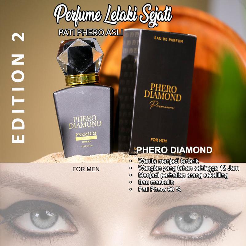 Edition 2 - Perfume Phero Diamond - Men"s Perfume 30ML - TikTok Shop ...