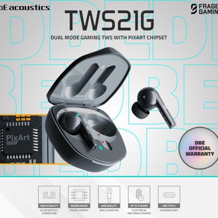 Jual dbE TWS21G Dual Mode Gaming Wireless Earphone TWS - Jakarta Utara ...