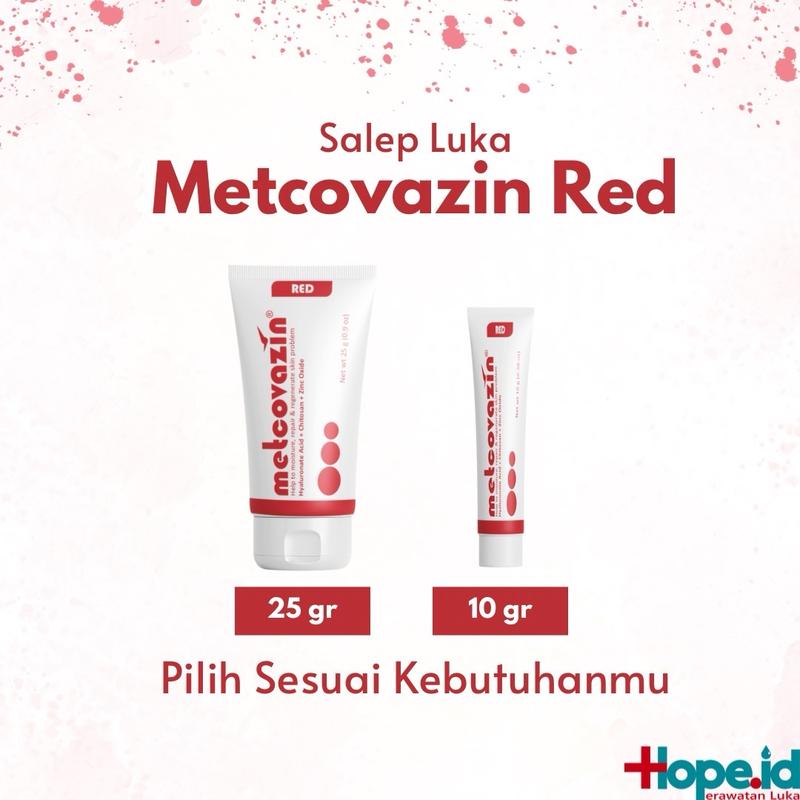 Metcovazin Red - Salep Luka Lecet dengan Zinc Oxide dan Hyaluronate ...