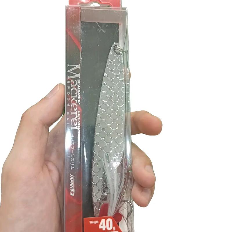 Seahawk Mackerel Silver COASTER TENGGIRI PLUS SPOON 40g （SEMACAM MASTA ...