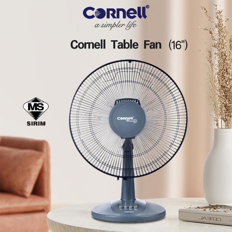 Penggemar Jadual Cornell Fan Desk Powerful Air Supply 16-Inches ...
