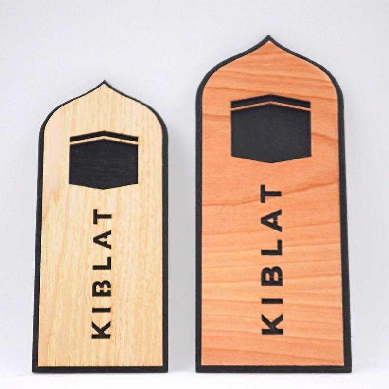 Penanda Kiblat Penunjuk Arah Kiblat Kayu - TikTok Shop Malaysia