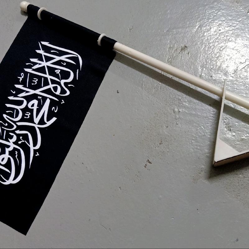 BENDERA BUMBUNG KERETA HITAM PUTIH saiz 6x11 inci - TikTok Shop Malaysia