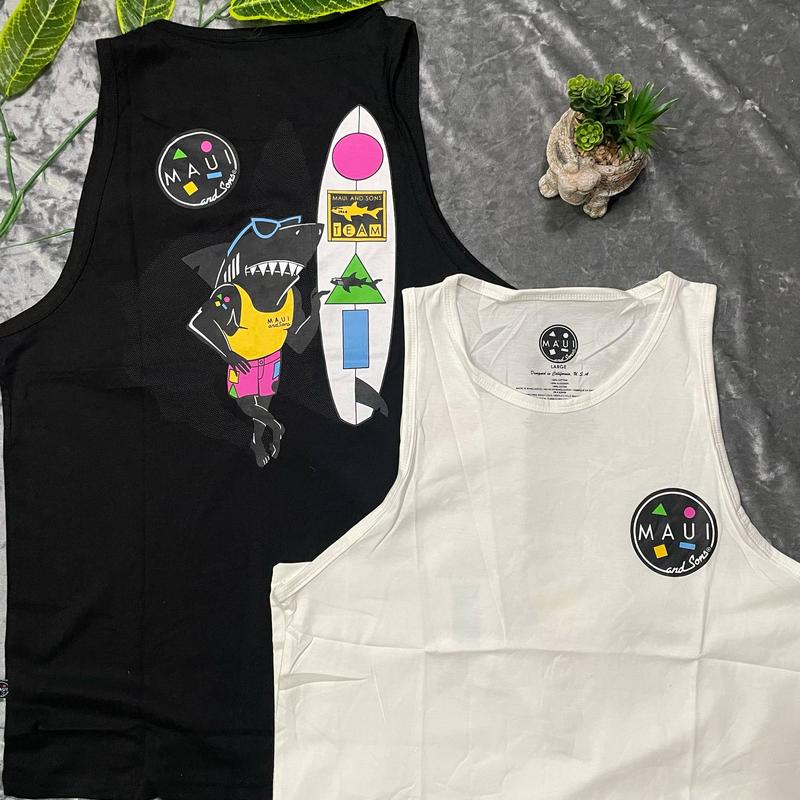 SANDO FOR MEN (TOP TANK) 100% COTTON BLACK AND WHITE - TikTok Shop ...