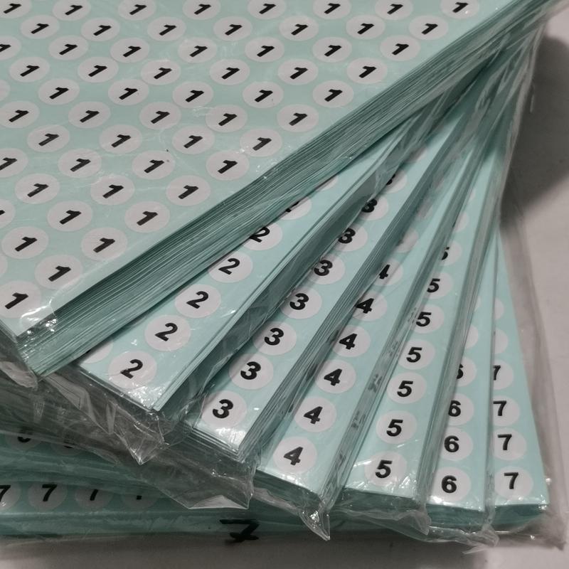 Stiker Size Tempel Angka / Nomor 0 - 40 (1 Lembar) - Shop | Tokopedia