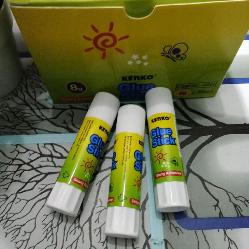 KENKO GLUE STICK 8g Strong Adhesive lem glue stick kenko - Shop | Tokopedia