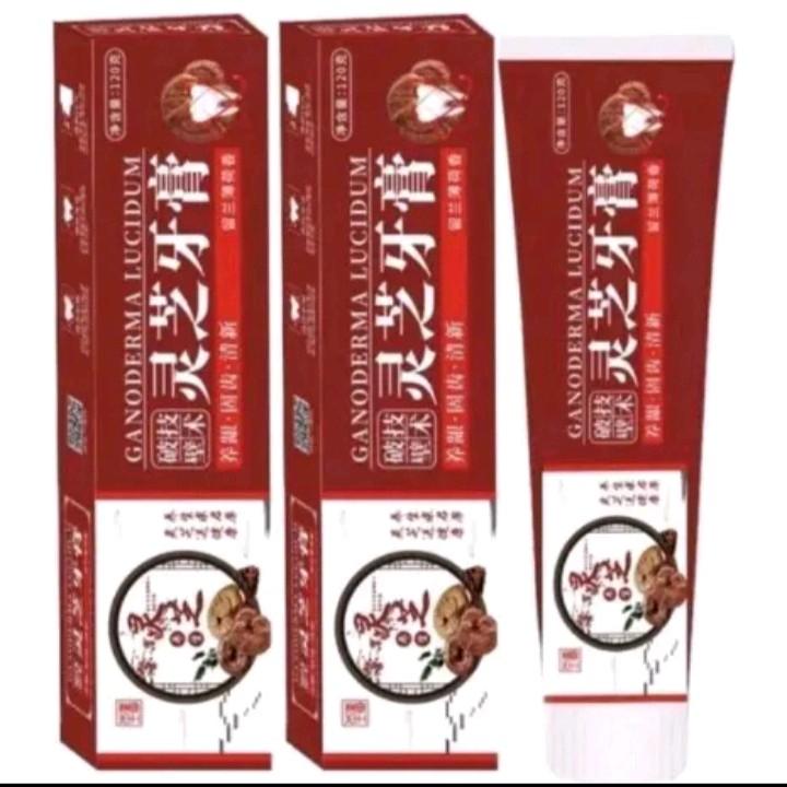 GANODERMA LUCIDUM Pasta Gigi Penguat Gigi Goyang Perawatan gigi dan ...
