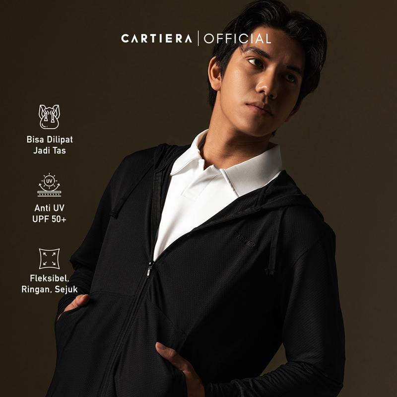 Cartiera Flip Jacket Hoodie Lipat Jaket Anti UV Motor Olahraga - Shop ...