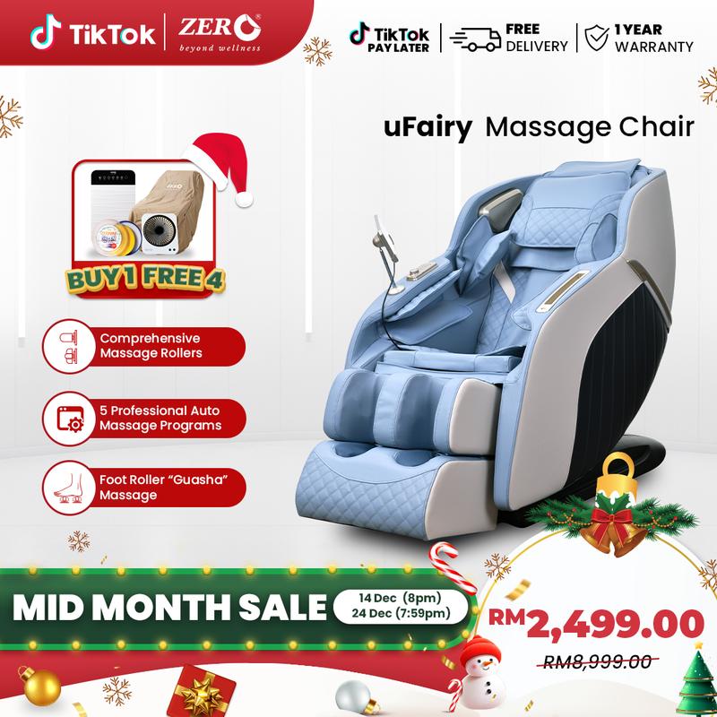 【DEC MID MONTH SALE】 Zero Healthcare U Fairy Massage Chair – - TikTok ...