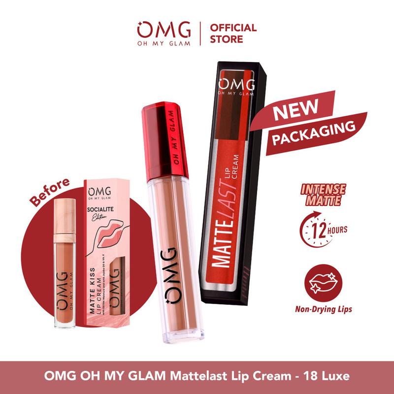 ABS - OH My Glam Matte Kiss Lip Cream | OMG/Lipstick/Lipstik/Liquid ...