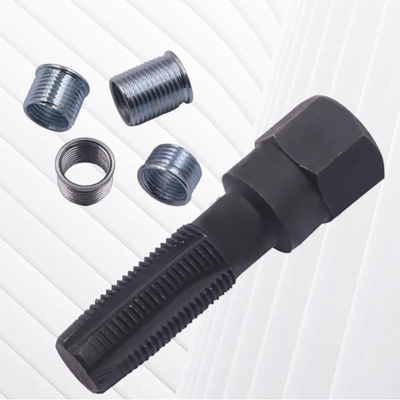 Spark Plug Thread Repair Kit 14mm Car Cylinder Thread Repair - TikTok ...