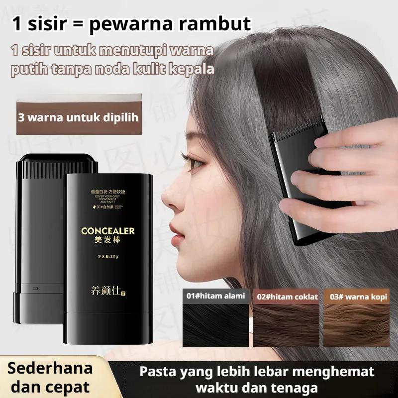 Pewarna Rambut Hitam Coklat Stick Hair Shadow Stick Hair Color - Shop ...