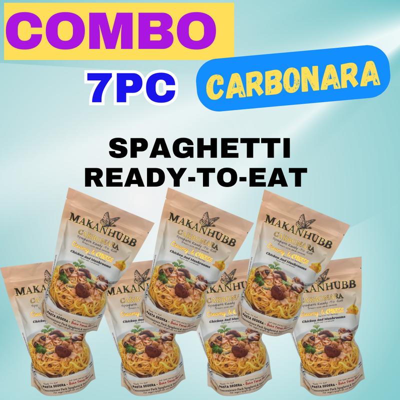 Buy 3 FREE 4 packs! Spaghetti CARBONARA Ready-To-Eat By Makanhubb+ ...