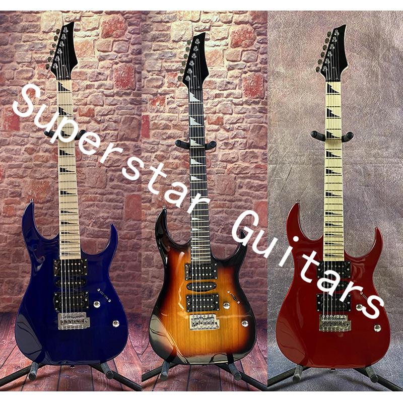 ibanez 7V electric guitar, Classic three colors, professiona - TikTok ...