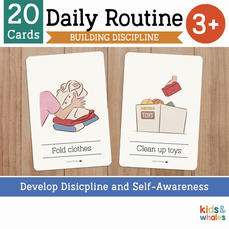 Daily Routine Flash Cards Rutin Harian Visual Prompting Flas - TikTok ...
