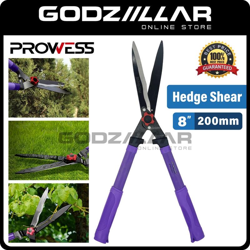 Prowess 8"(200mm) Gunting Pokok Bunga & Ranting Heavy Duty Hedge Shear ...