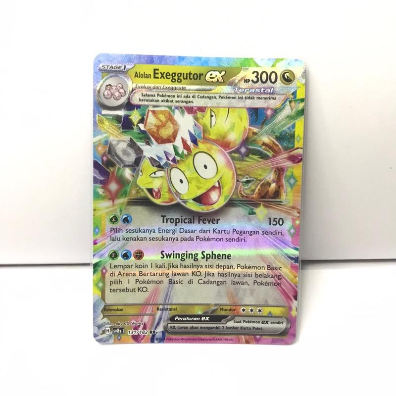 Alolan Exeggutor EX (Pokemon Game Kartu Koleksi) - Shop | Tokopedia