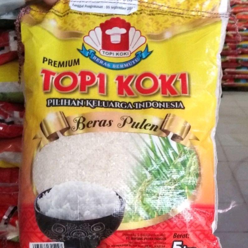 Topi Koki Beras Pulen 5kg Premium Pilihan Keluarga Indonesia Beras ...