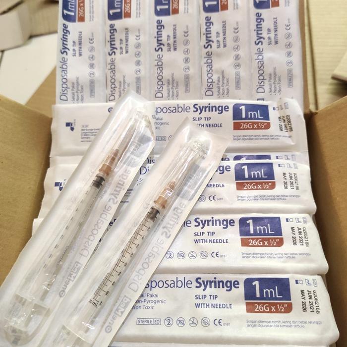 Jual Spuit Disposable Syringe Onemed 1cc Satuan - Kota Banjarmasin ...
