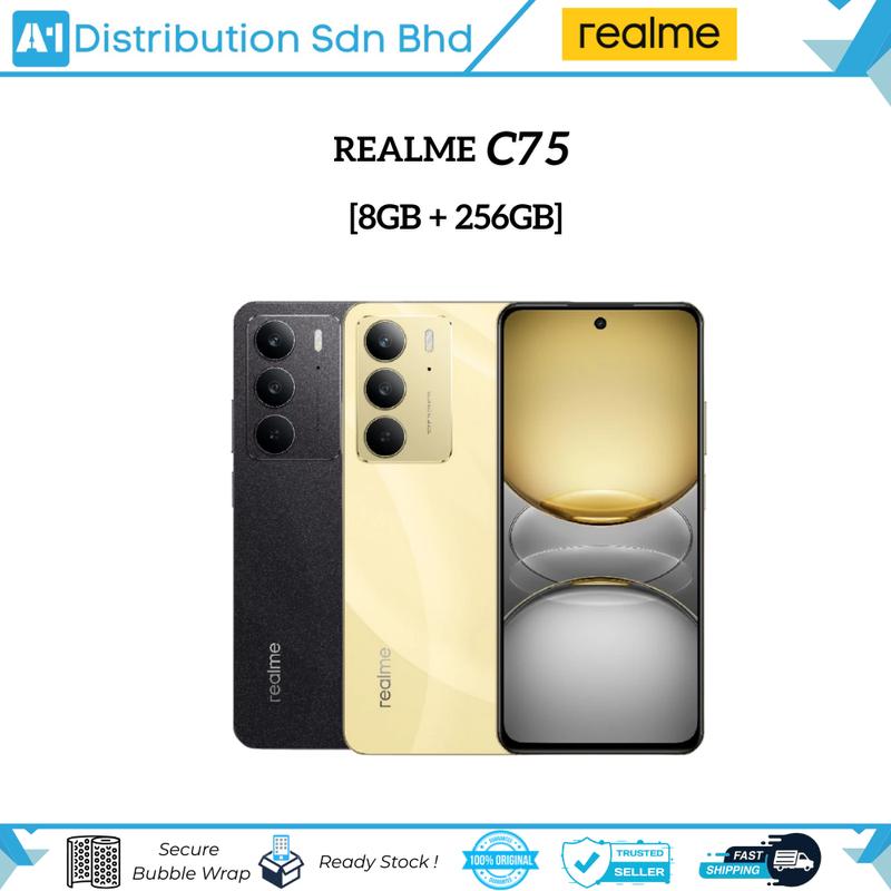 REALME C75 (8GB+256GB) 100% Original Realme MYset - TikTok Shop Malaysia