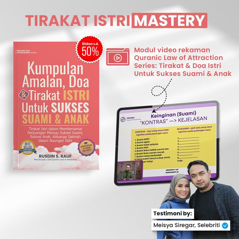 Buku Amalan, Tirakat, dan Doa Istri Sukses Suami & Anak | Do - Shop ...